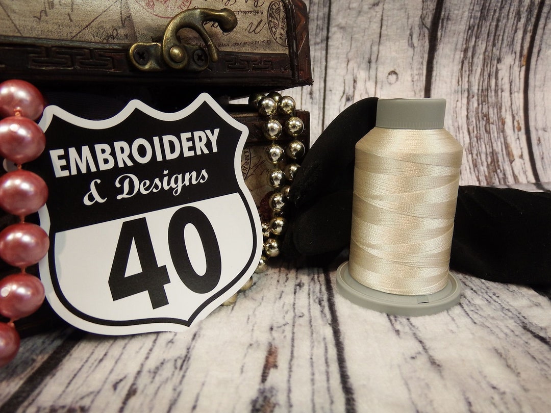 PEARL EMBROIDERY Thread Glide Polyester 5500 Yards, 40 Wt. King Large ...