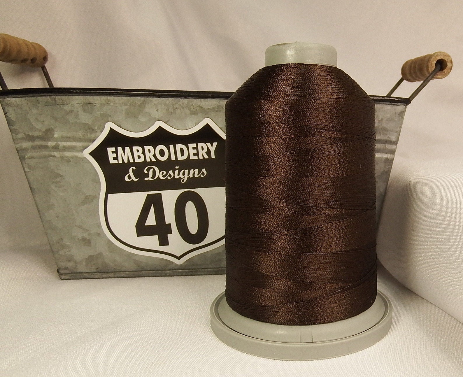 BROWN EMBROIDERY Thread Glide Polyester 5500 Yards 40 Wt. - Etsy