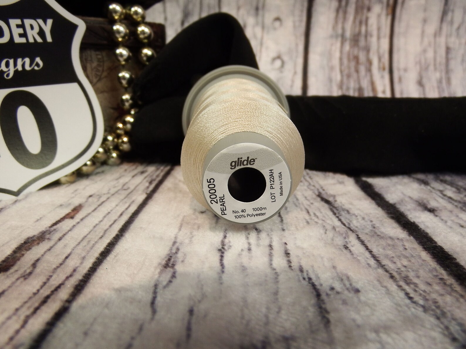 PEARL EMBROIDERY Thread Glide Polyester 5500 Yards, 40 Wt. King Large ...