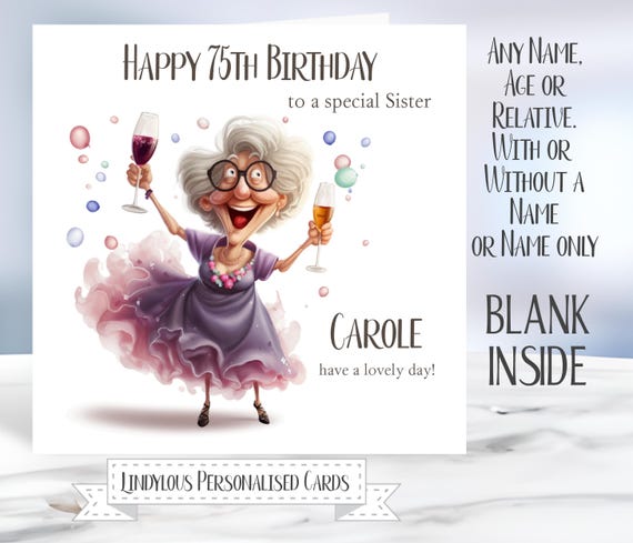 Happy Birthday Old Lady