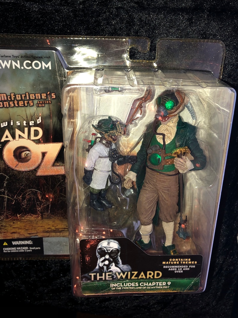 Mcfarlane Toys Monsters Series 2 Twisted Land of Oz the Wizard Action ...
