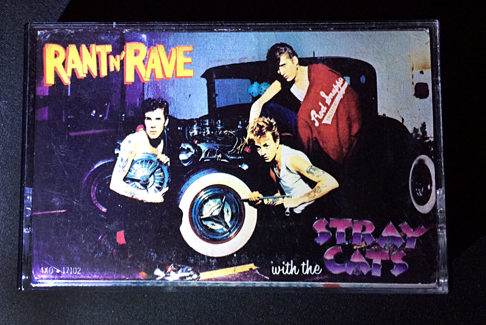 Vintage Punk Rockabilly Stray Cats 1983 rant N' Rave With the Stray ...
