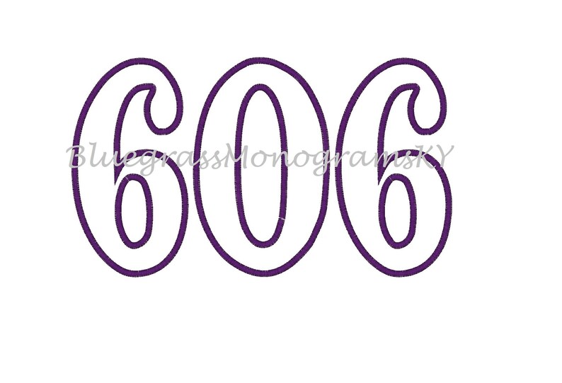 606 Area Code East Eastern Kentucky KY Phone Number | Etsy