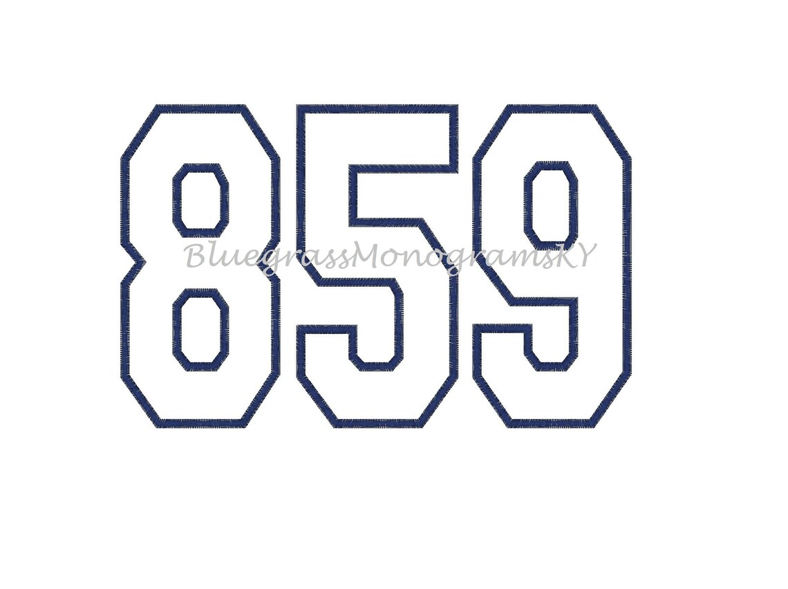 859 Area Code Eastern Central Kentucky KY Phone Number - Etsy