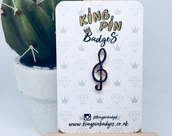 MUSIC NOTE Enamel Pin Badge Music Badge Pin Badge Soft Enamel Pin Red ...