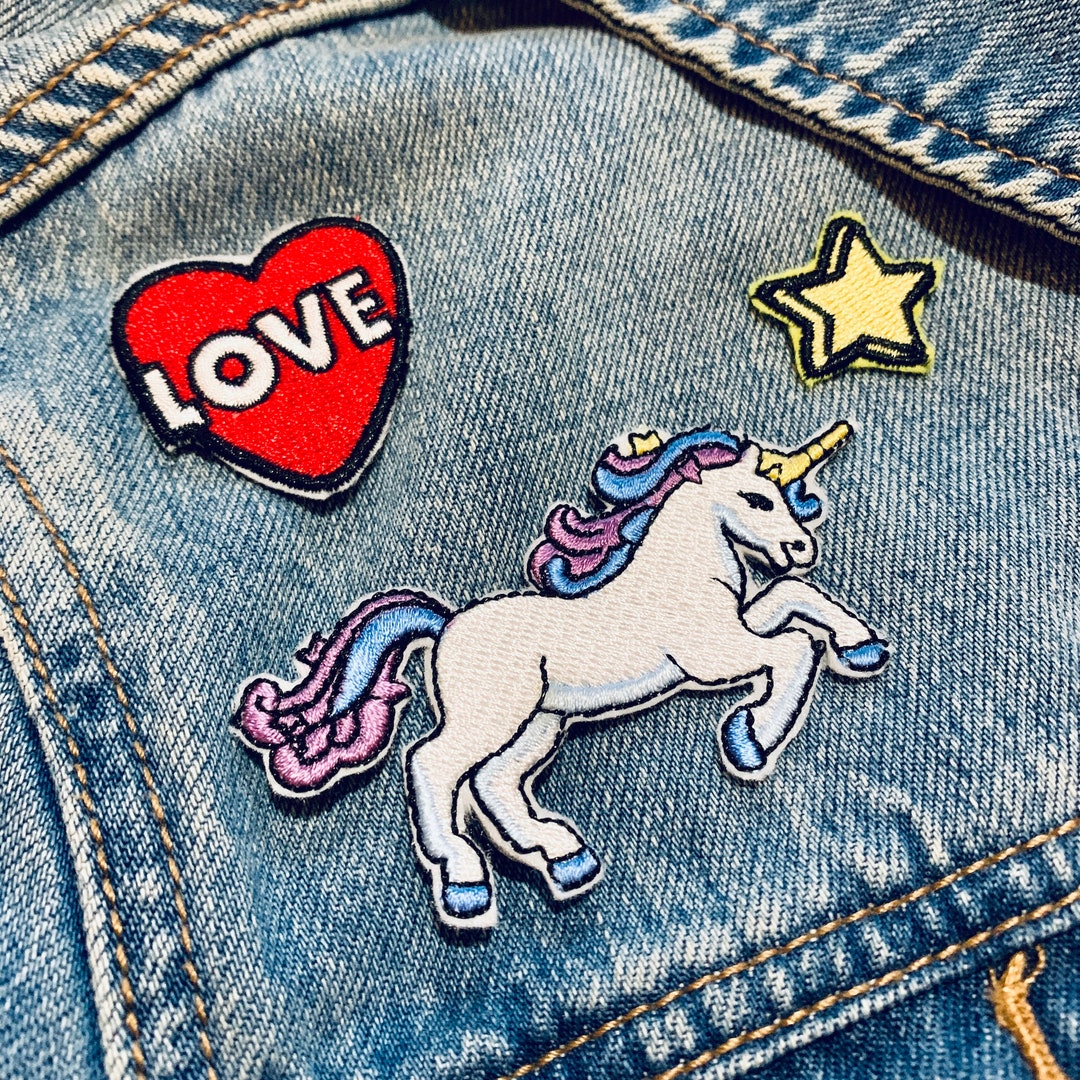 Kingpin Patches LOVE Patch Set - Embroidered Patches Iron or Sew on ...