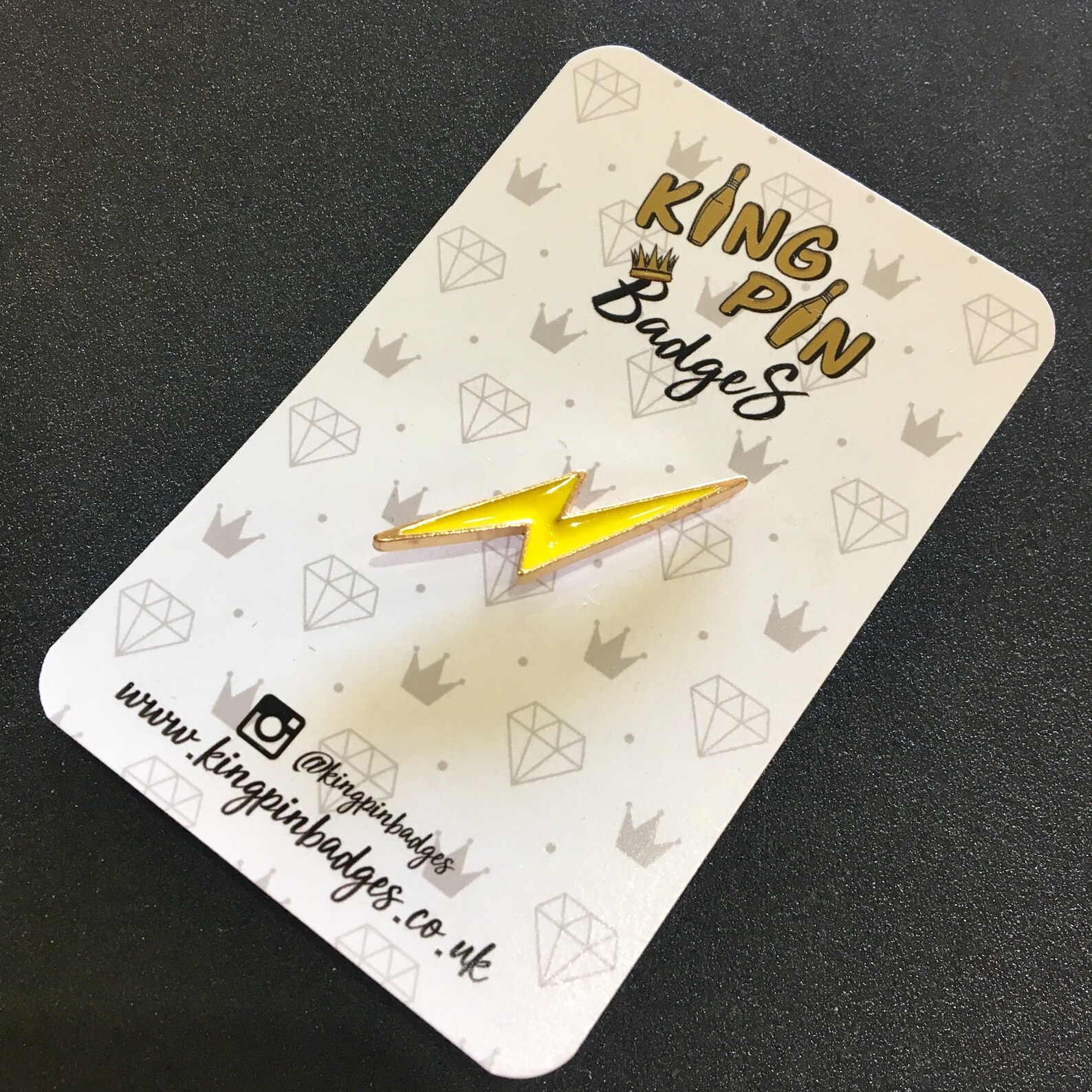 FLASH Enamel Pin Badge | Yellow Flash Badge | Pin Badge | Soft Enamel ...
