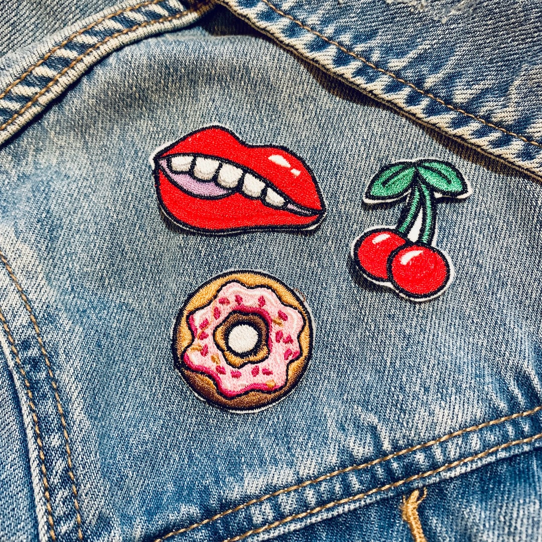 Kingpin Patches TASTY Patch Set - Embroidered Patches Iron or Sew on ...