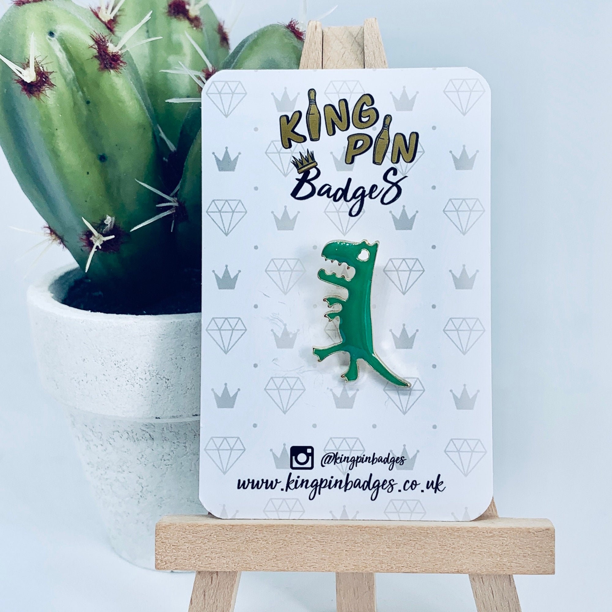 DINOSAUR Enamel Pin Badge T-REX Pin Soft Enamel Pin - Etsy