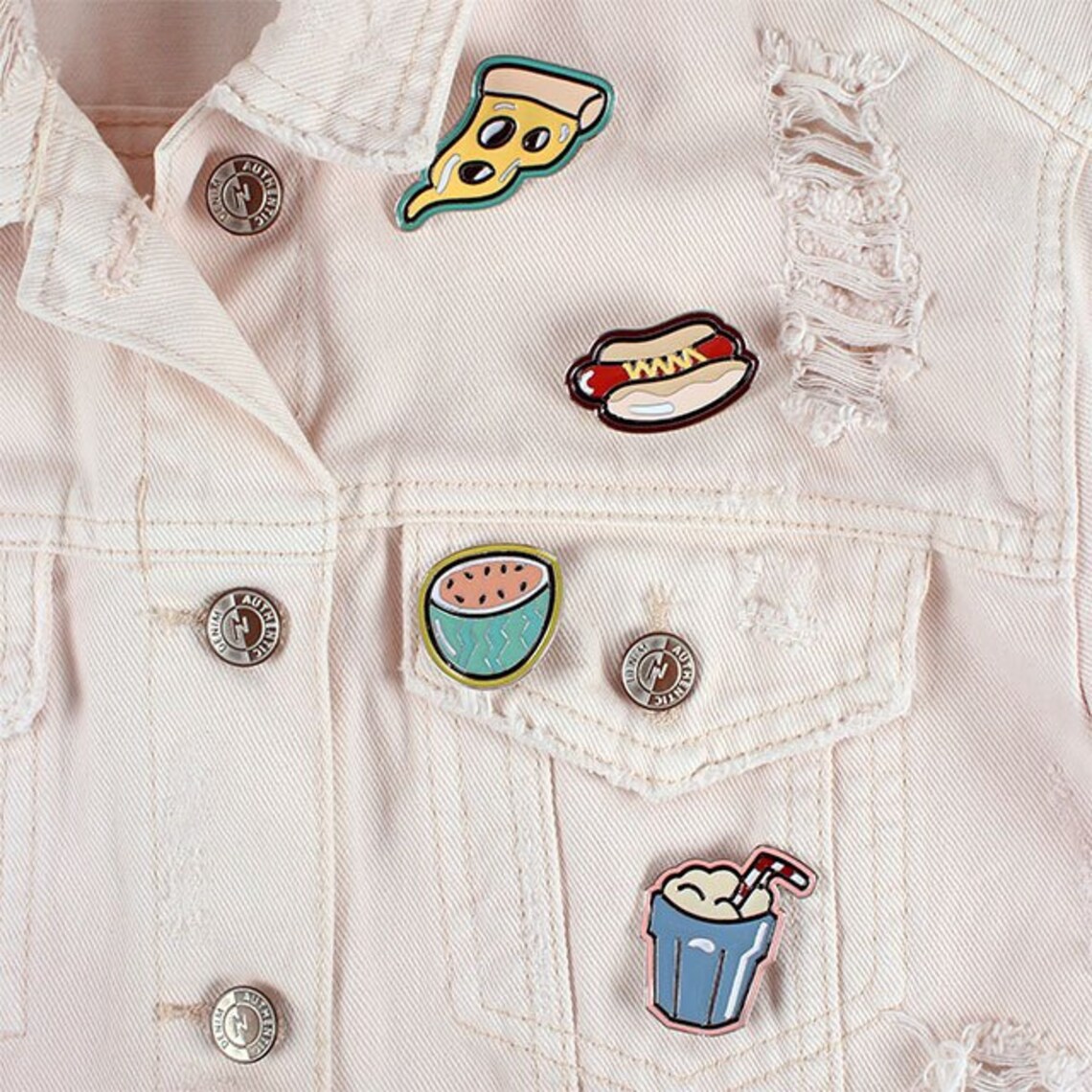 LARGE PIZZA SLICE Enamel Pin Badge | Pizza Enamel Pin | Foodie Gifts ...