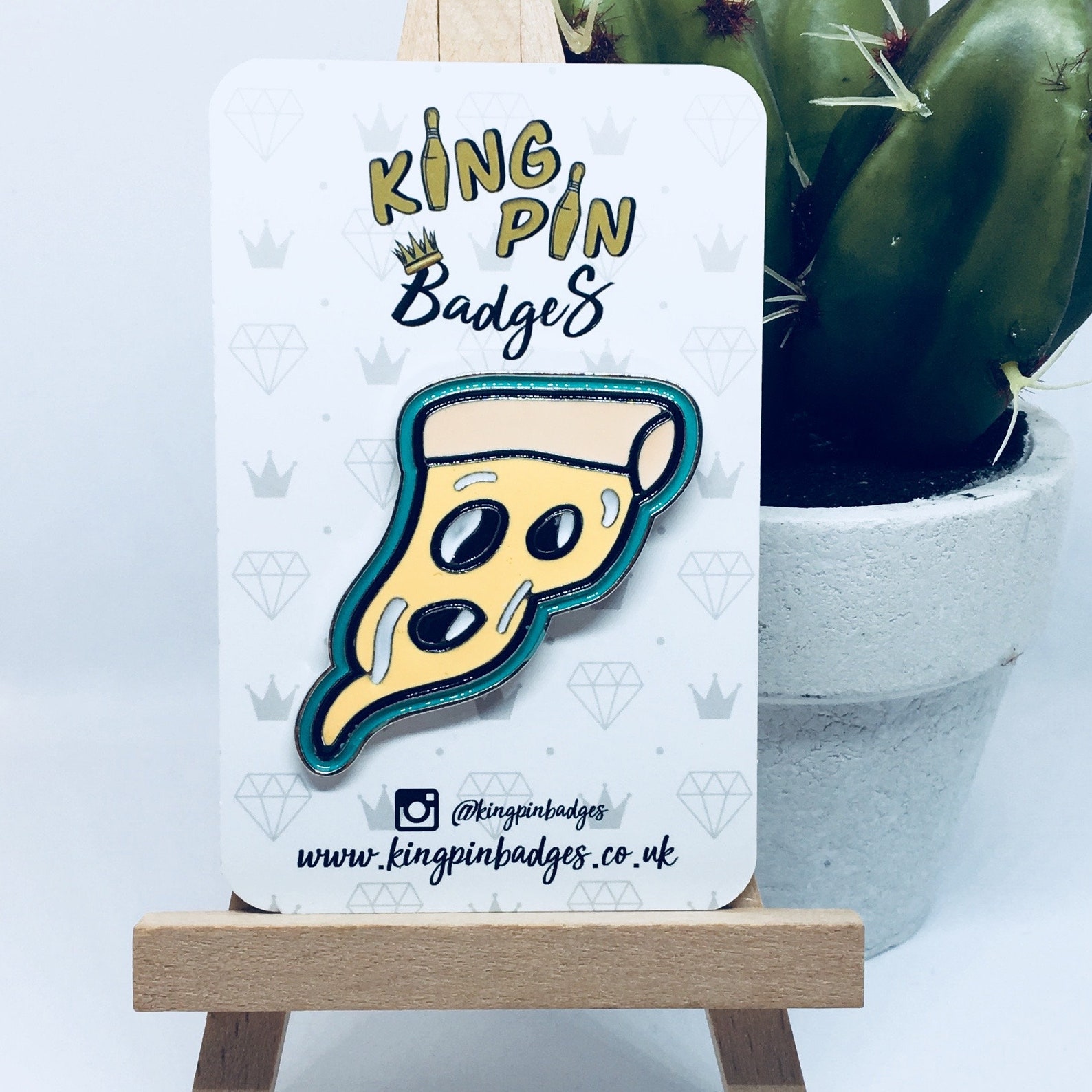 LARGE PIZZA SLICE Enamel Pin Badge Pizza Enamel Pin Foodie - Etsy UK