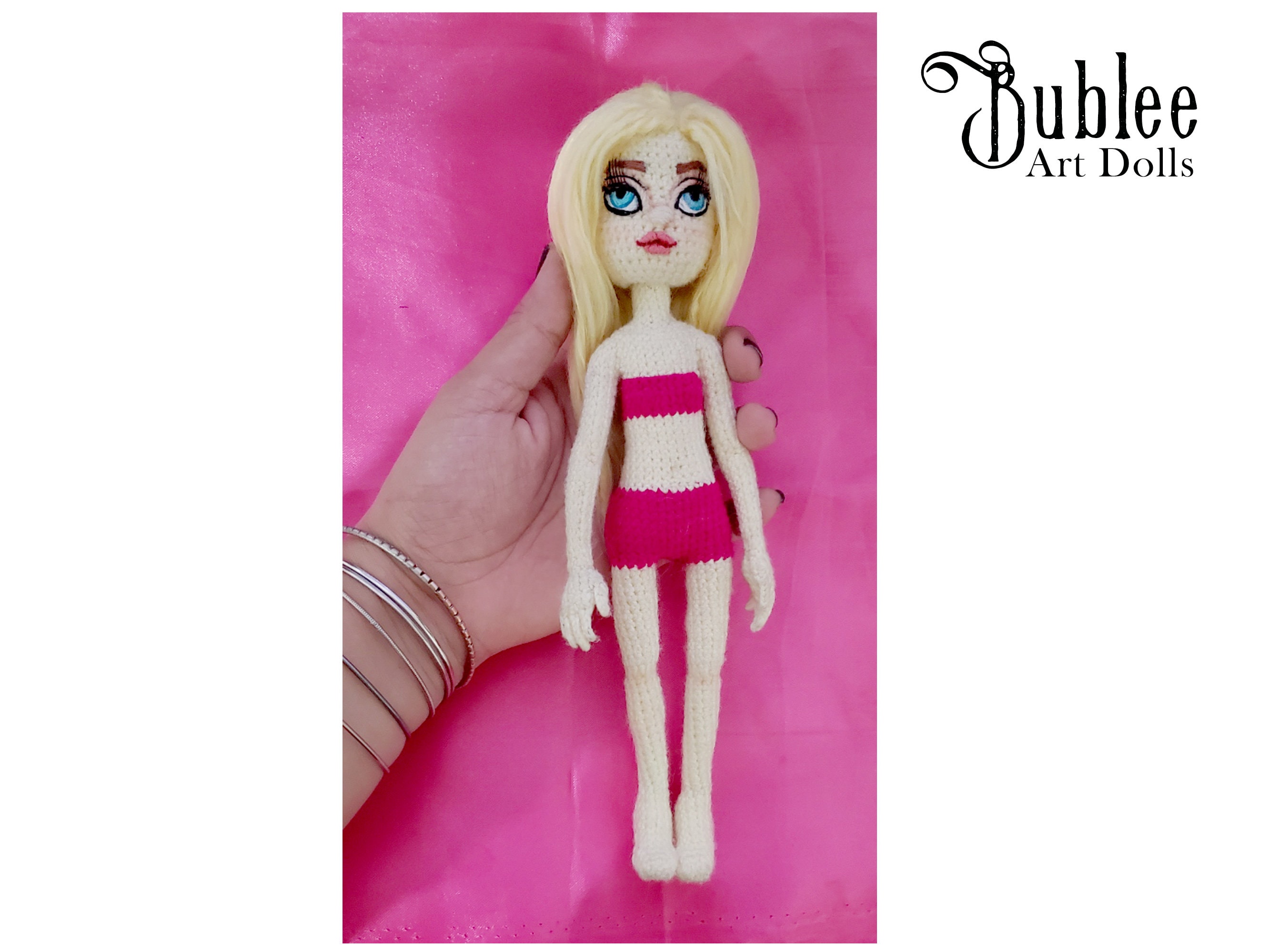 Teen Girl Doll Crochet Pattern - Etsy