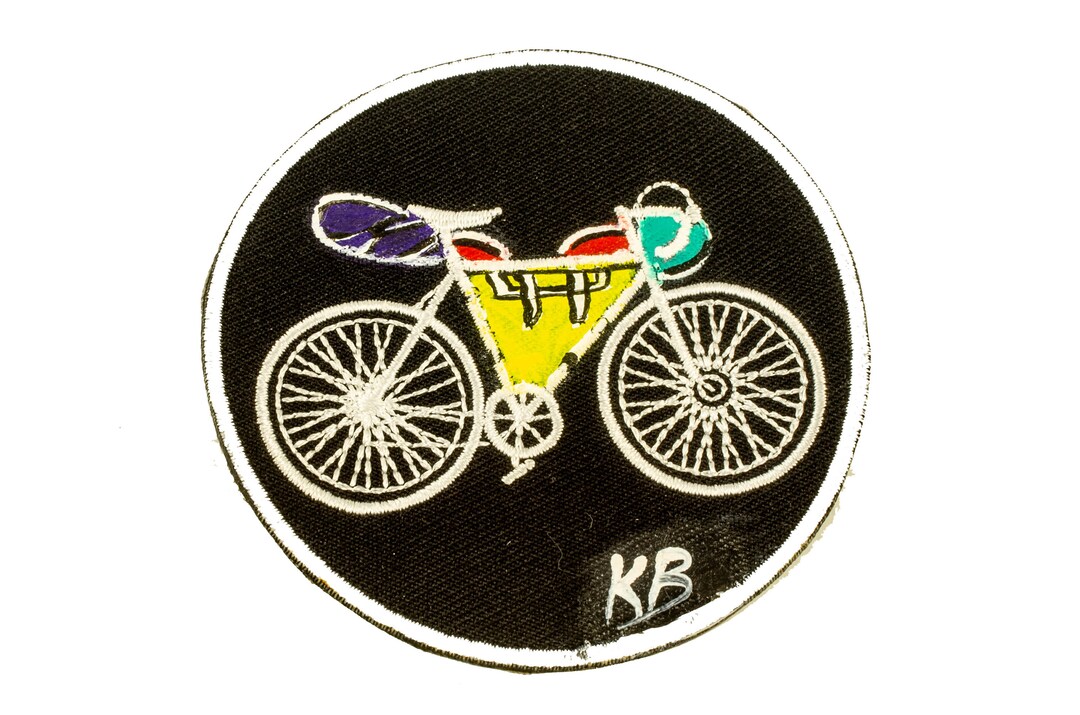 Hand Painted Cycling Patches. Unique Painting Kasybag Patches for ...