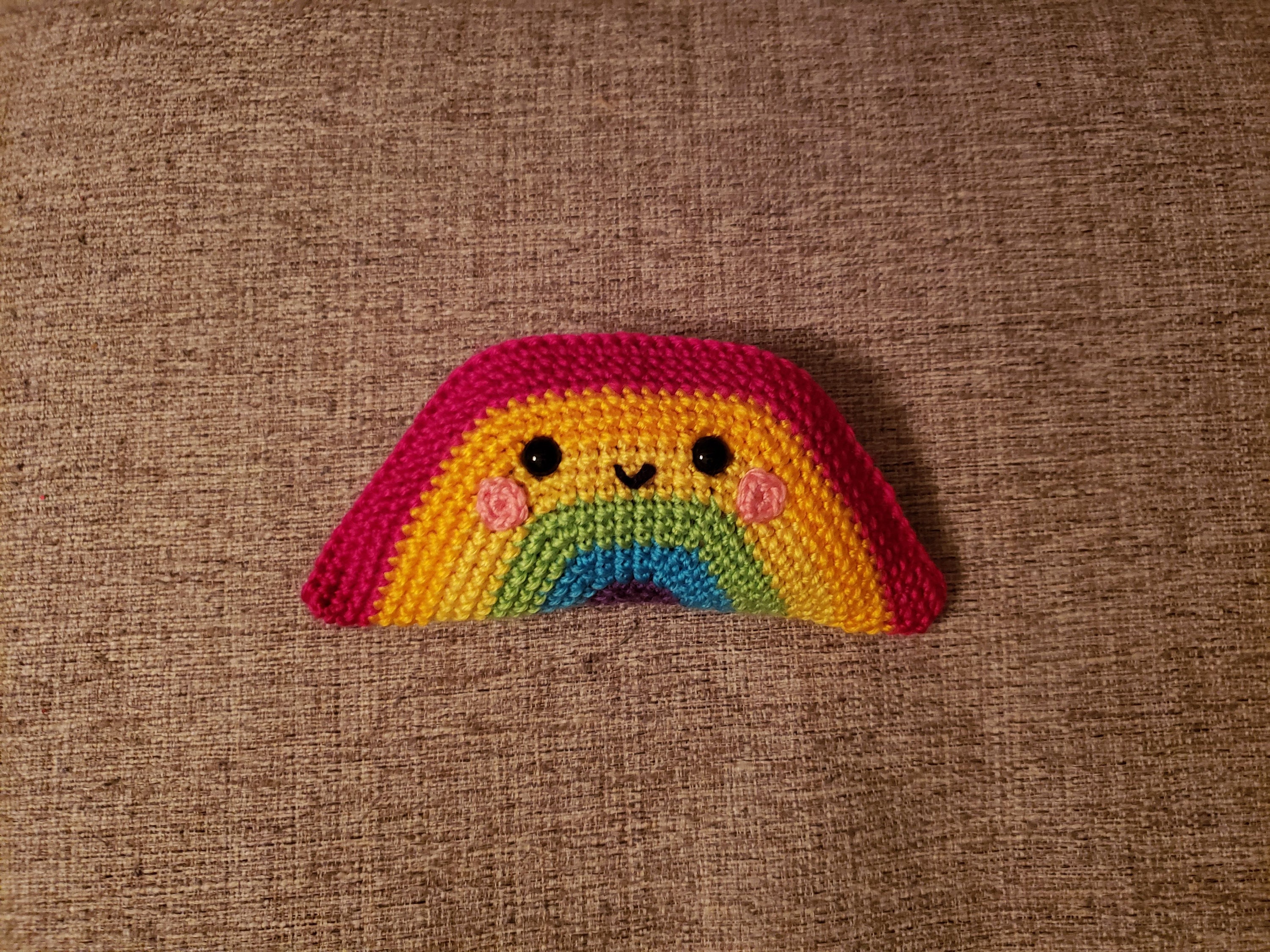 CROCHET PATTERN Rainbow Cuddles Duo Pillow and Buddy - Etsy