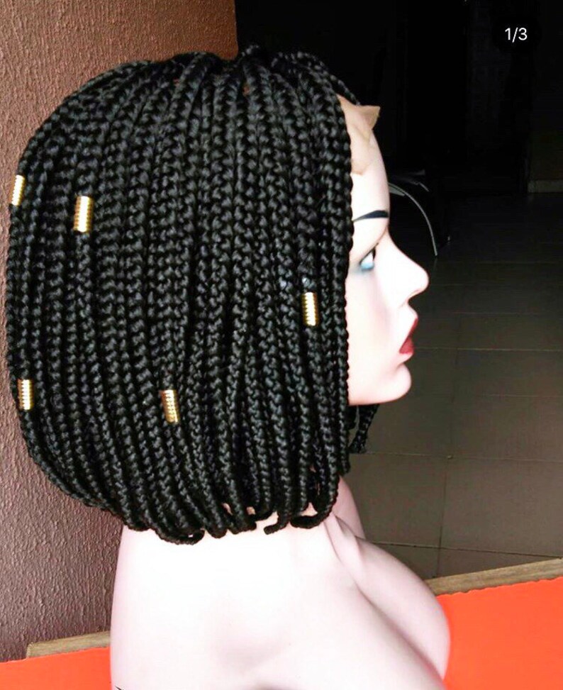 Hand Made Bob Box Braided Wigs Neat Small Size Box Braided - Etsy