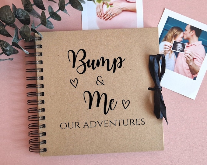 Pregnancy Journal, Bump to Baby Record Book, Bump to Baby Journal, Baby ...