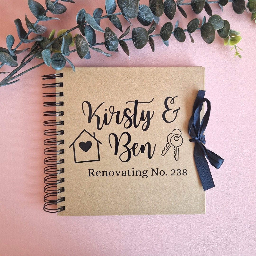 New Home Scrapbook, New Home Photo Album, First Home Scrapbook, New ...