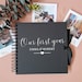 Our First Year Scrapbook Album, First Anniversary Scrapbook ...