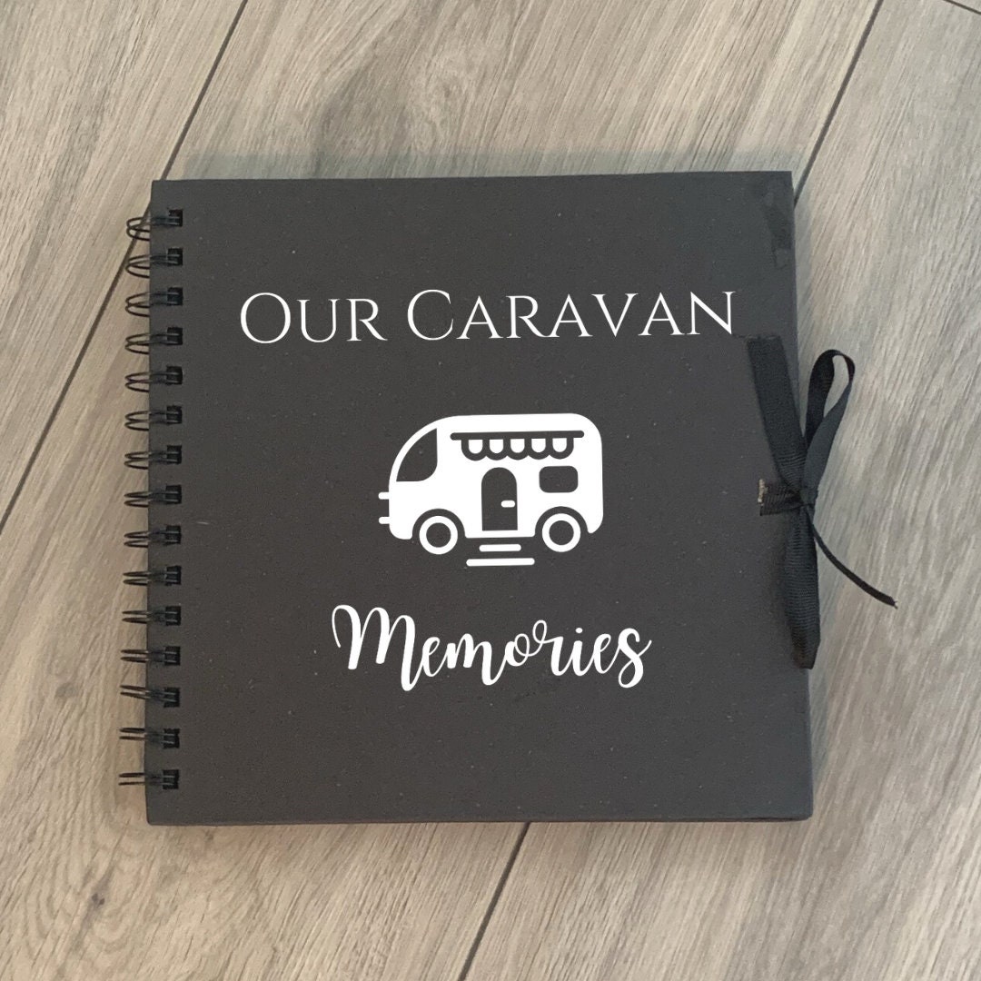 Caravan Memory Book, Caravan Journal, Caravan Gifts, Caravan Travel ...