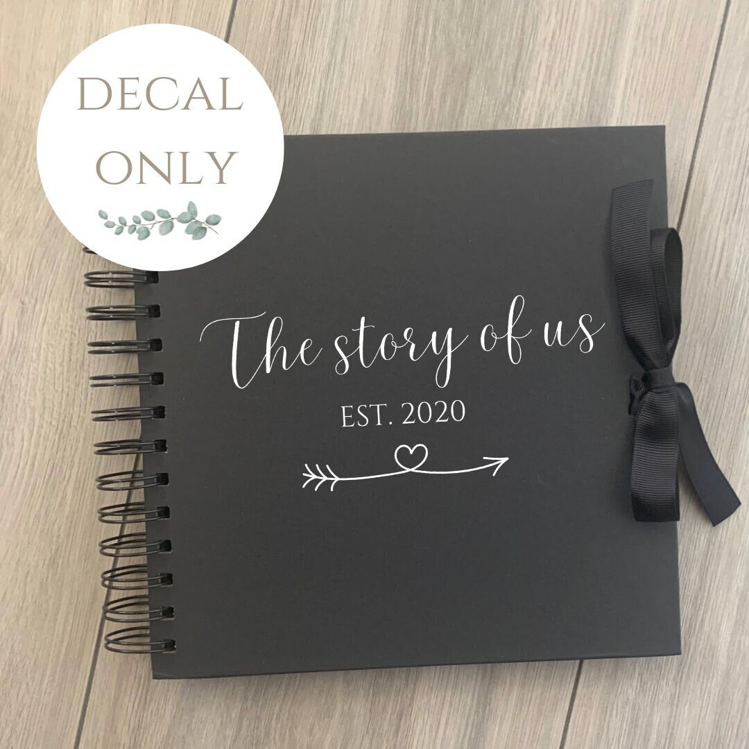 DIY Personalised Vinyl Decal for Scrapbook, Decal Vinyl Sticker, Create ...