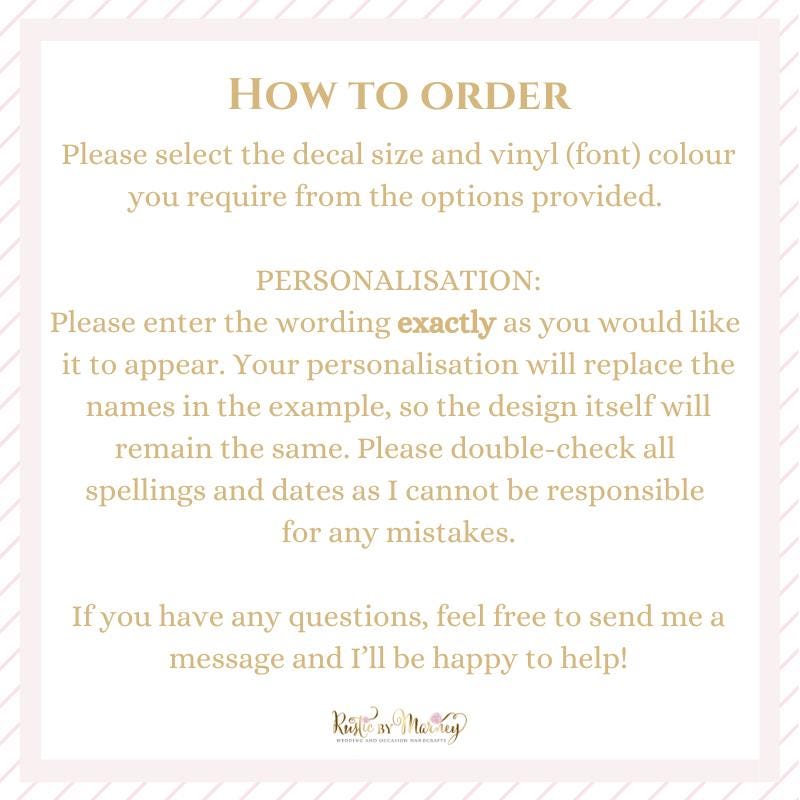 DIY Vinyl Decal for Personalised Hen Do Scrapbook, Hen Do Keepsake, Hen ...