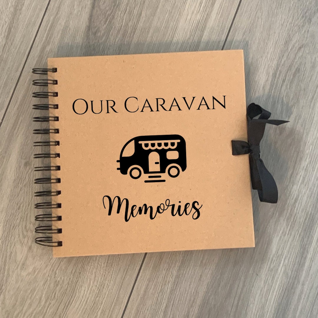 Caravan Memory Book, Caravan Journal, Caravan Gifts, Caravan Travel ...