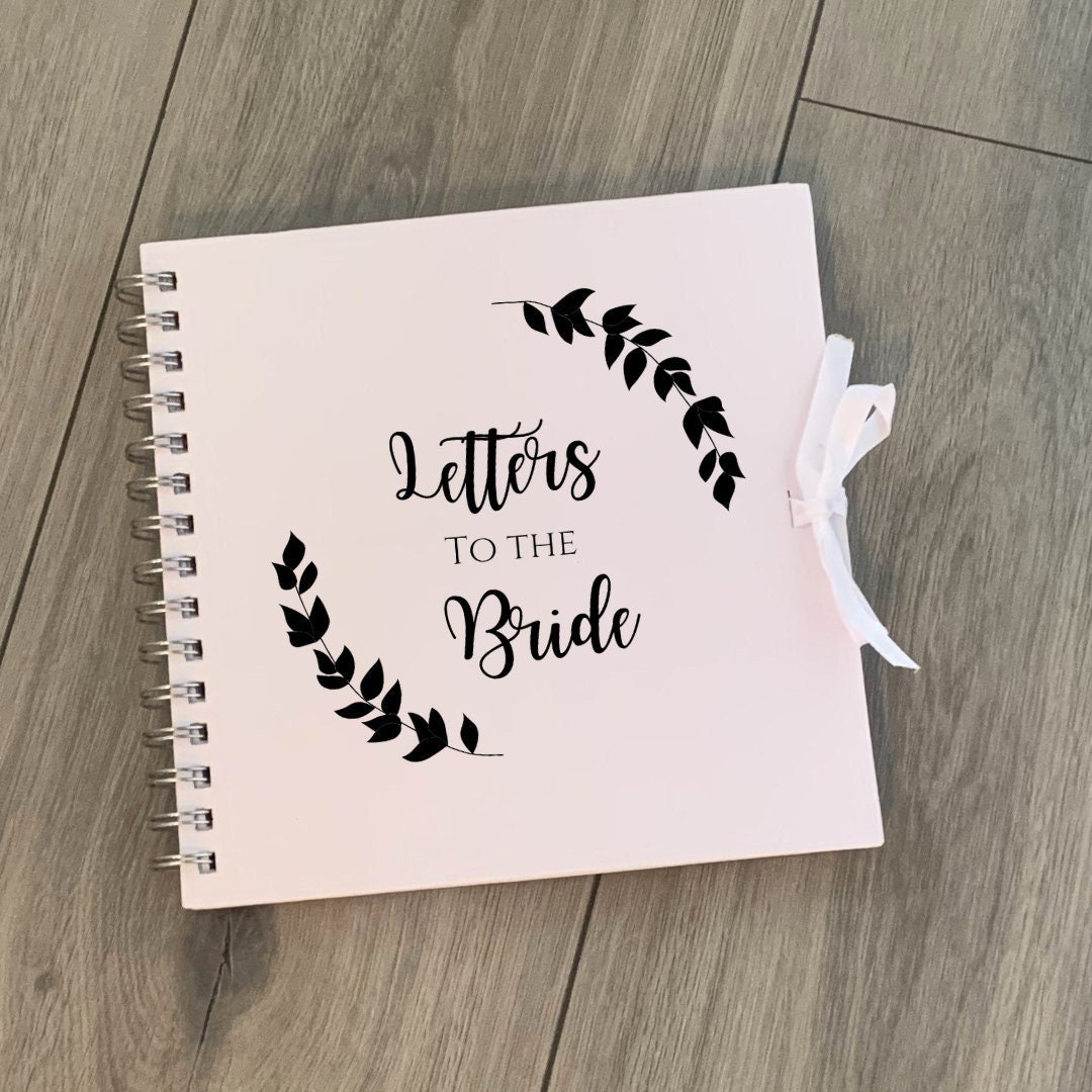 Letters to Bride Scrapbook, Hen Party Keepsake Album - Etsy