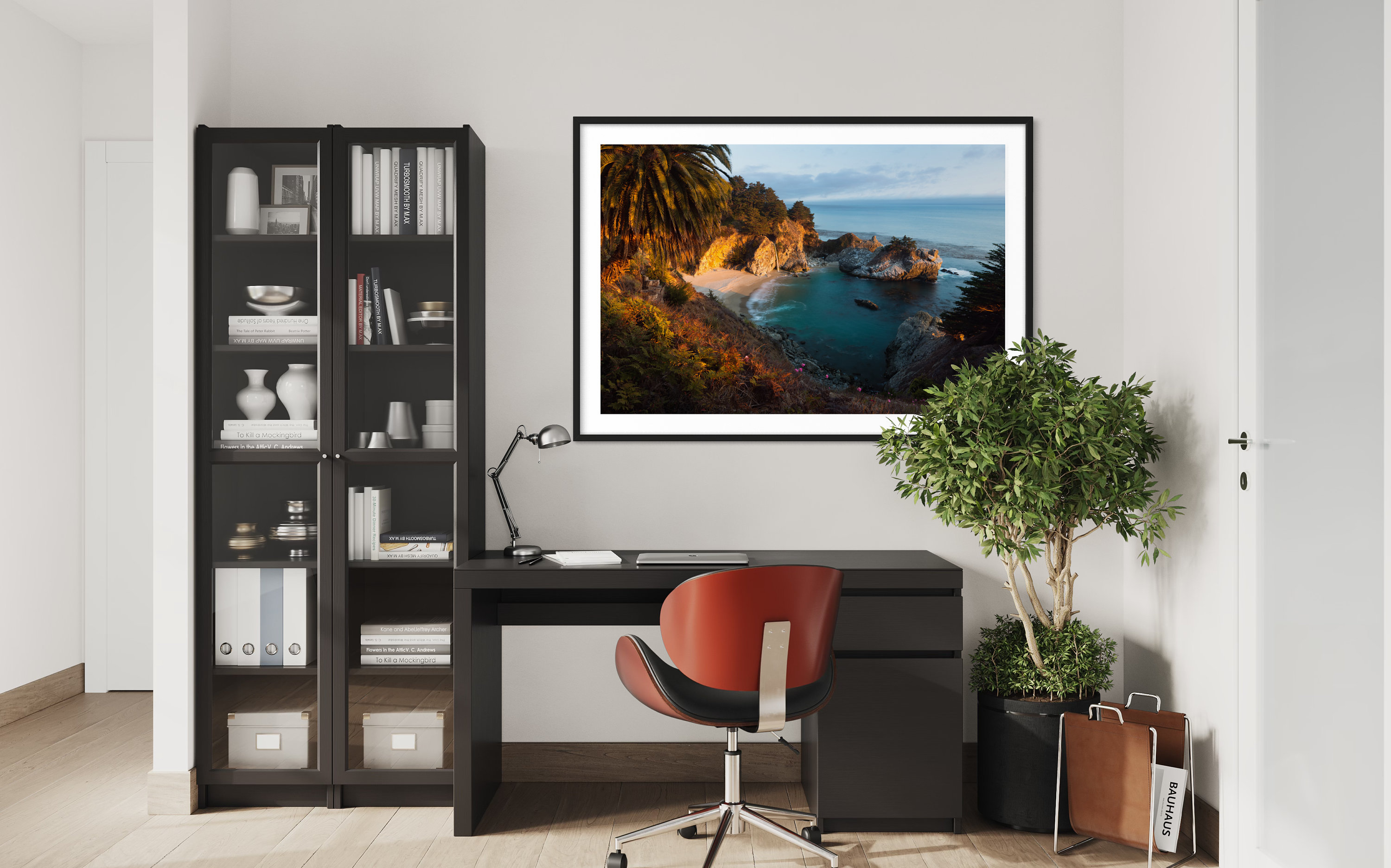 Mcway Falls Wall Art, Big Sur Photography, California Beach Art, Ocean ...