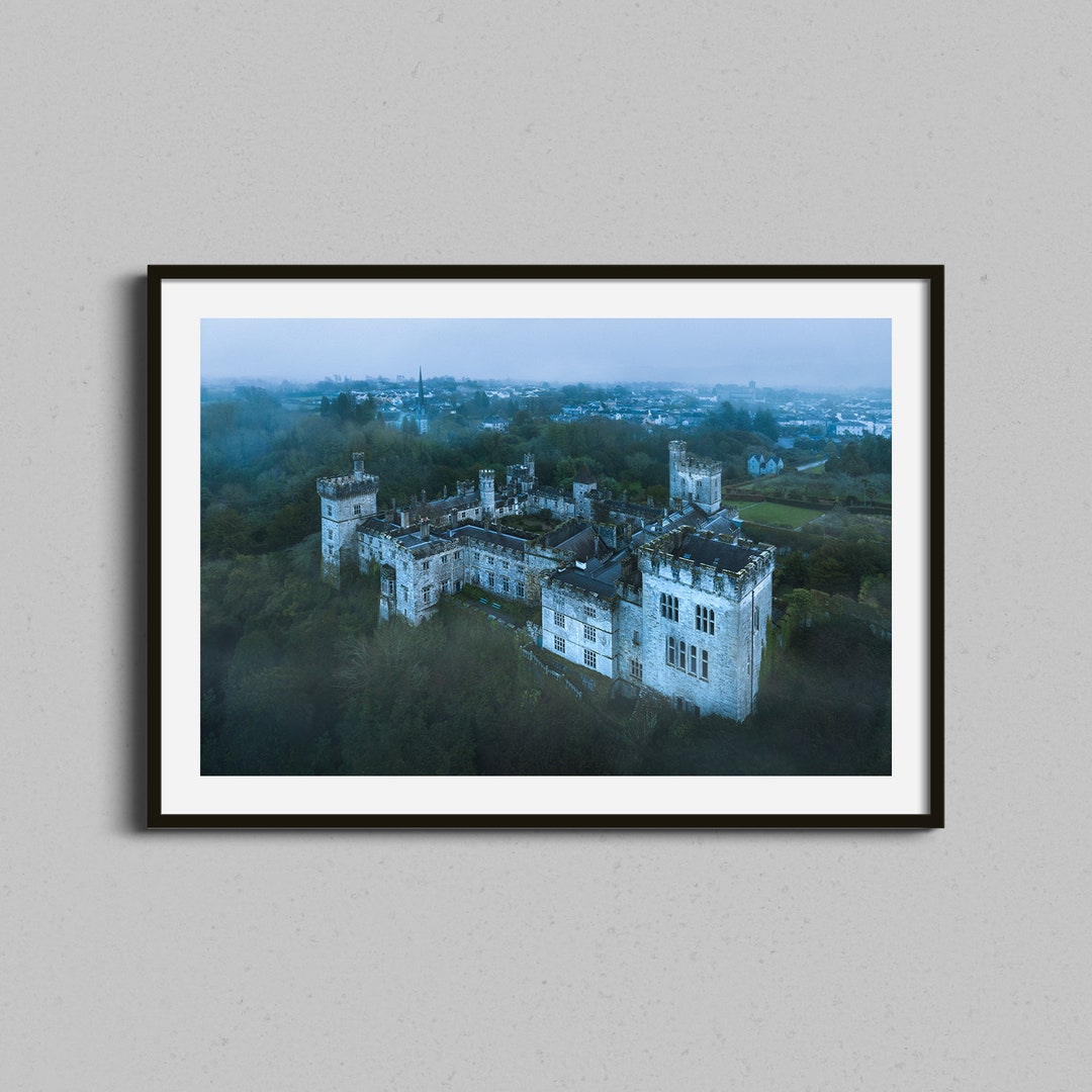 Ireland Medieval Castle Framed Photography Wall Art Print, Irish Celtic ...