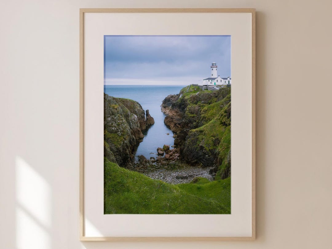 Ireland Lighthouse Wall Art | Irish Photography Print | Wild Atlantic ...
