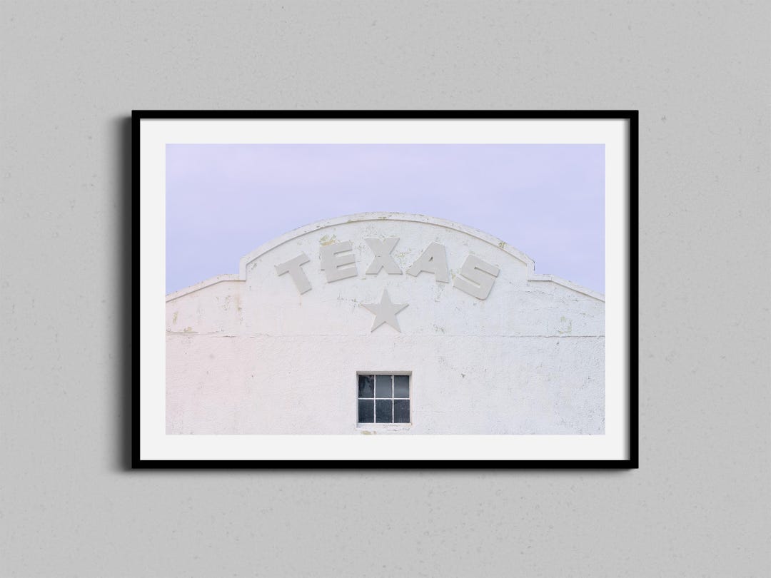 Texas Wall Art, Marfa Texas Photo Print, Farmhouse Country Photograph ...