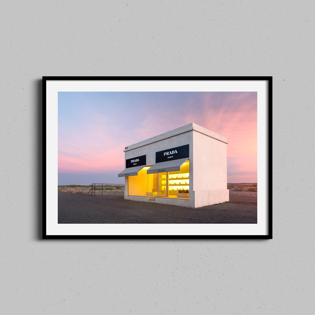 Marfa Store Wall Art West Texas Photography Print Desert Landscape ...