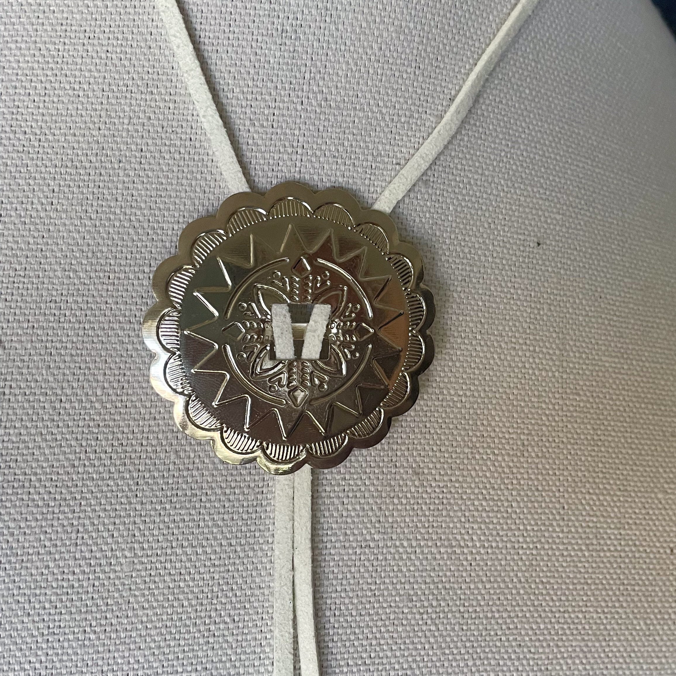 Sun Disk Concho Slider - Etsy