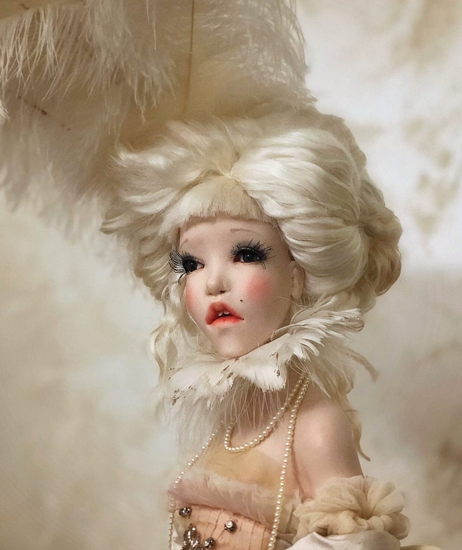 Artist Ooak Authors Doll Lady Dee Big Doll Etsy