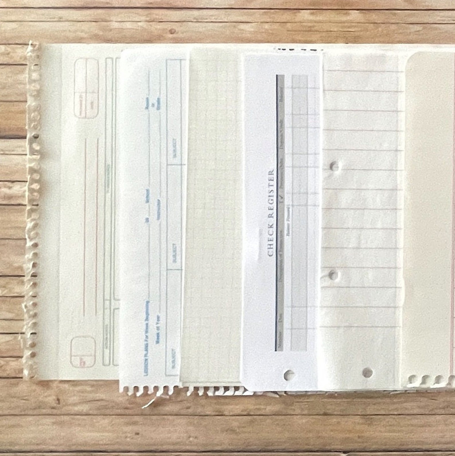 Vintage Office Paper Bundle Assortment of Ephemera Bundle - Etsy