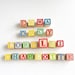 Alphabet Building Blocks ABC Blocks Wooden Blocks Choose Letters ONE ...