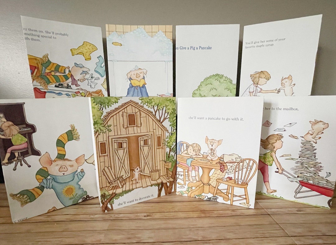 Storybook Bags | If You Give a Pig a Pancake Treat Bags | Set of 8 ...