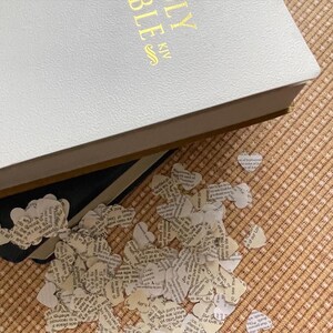 200 Pieces Book Page Confetti | 5/8" | Book Page Table Scatter ...