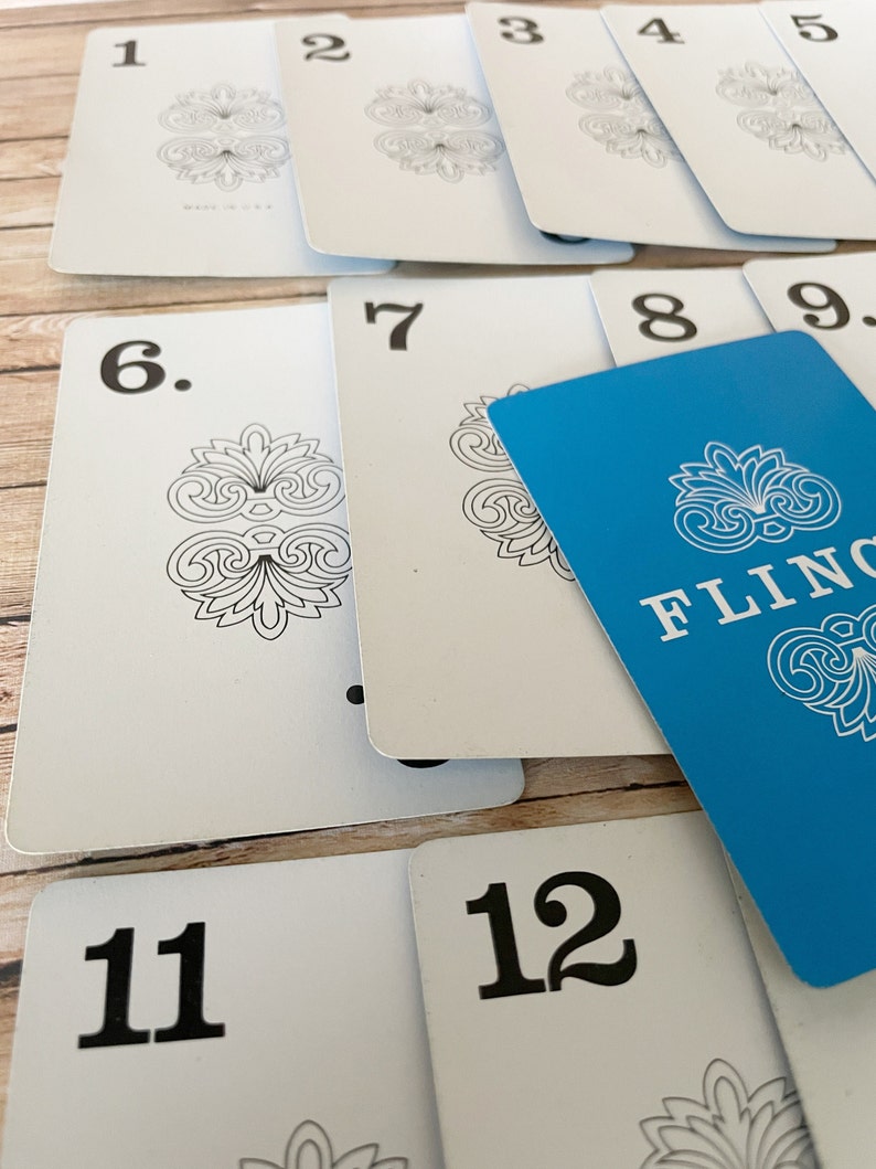 Vintage Numbered Playing Cards | Numbered 1-15 | Wedding Table Numbers ...