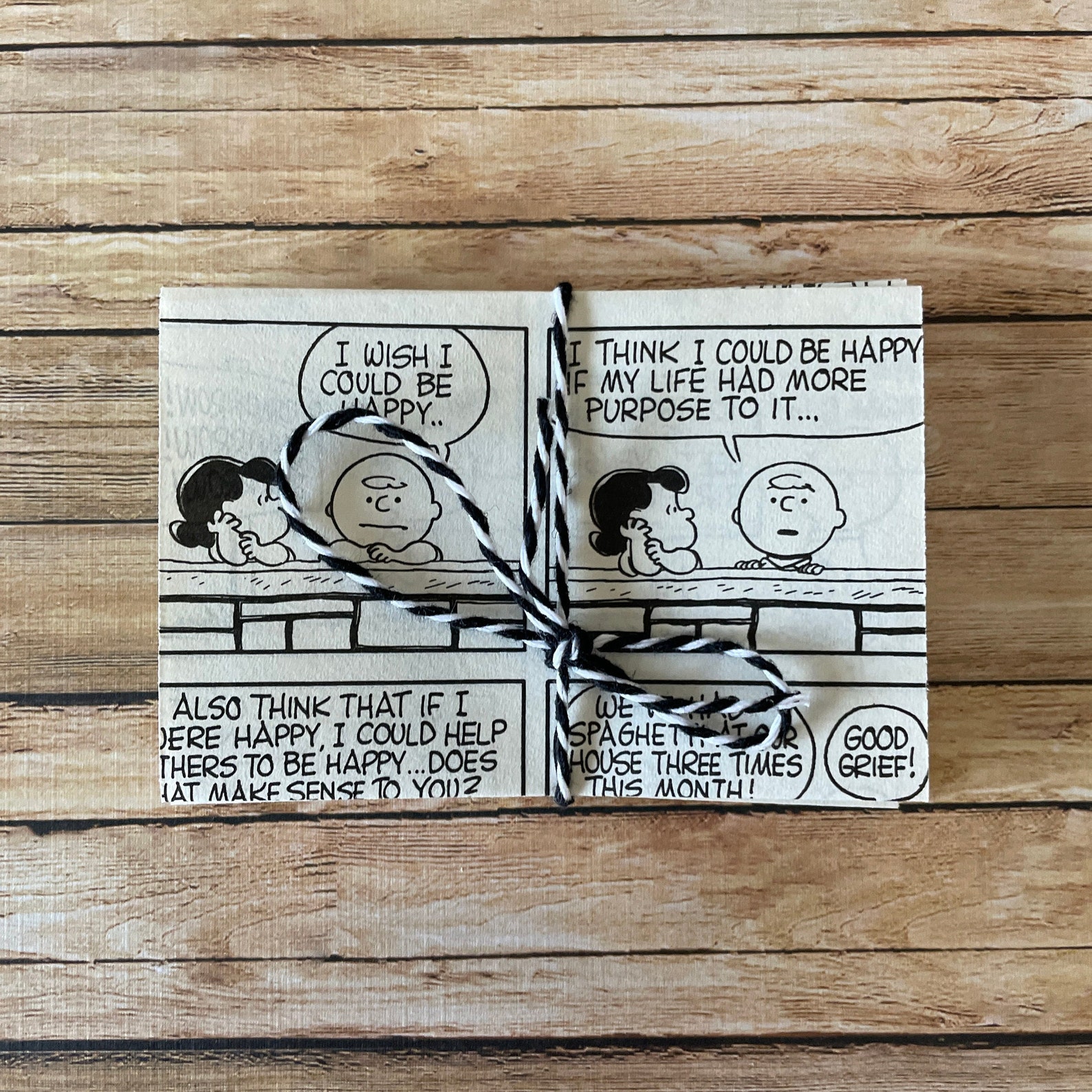 Storybook Peanuts Gang Comic Strip Party Favor Boxes | Set of 12 ...