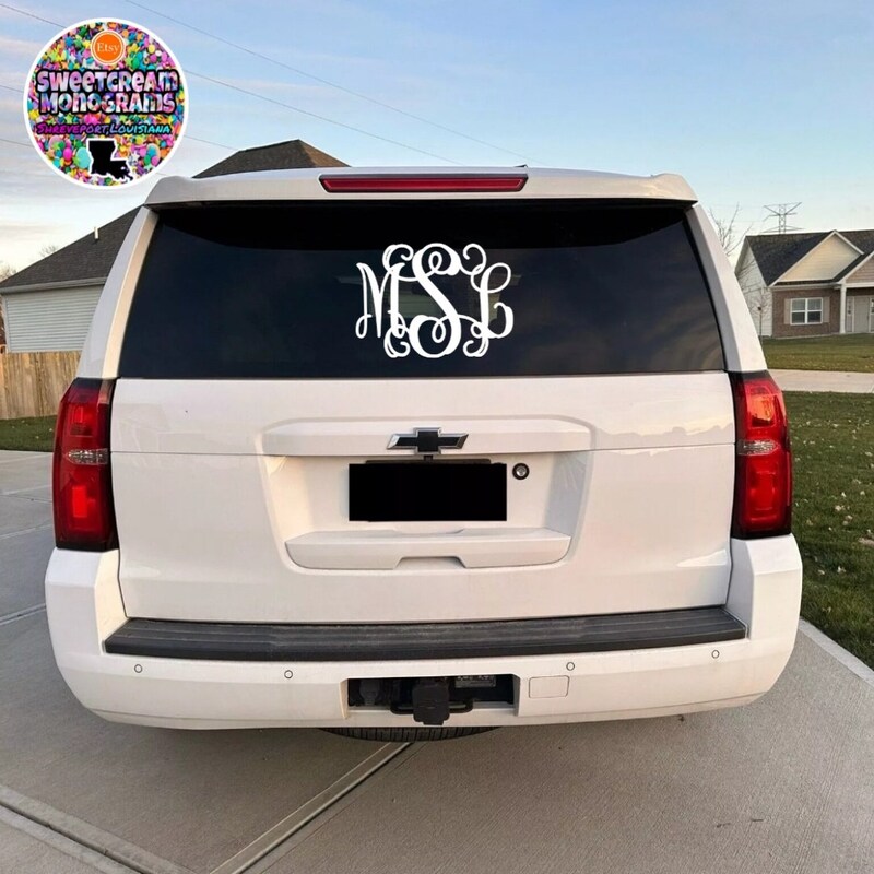 Preppy Car Decal - Etsy