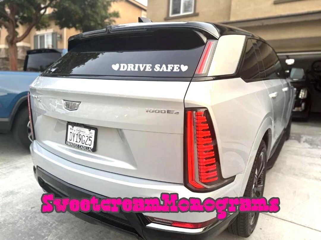 Drive Safe Vinyl Car Sticker|drive Safe Car Sticker|drive Safe Bumper ...
