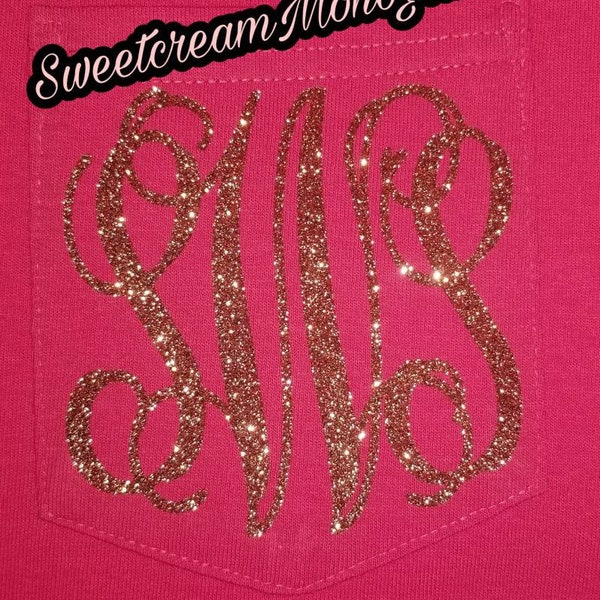 Monogram Pocket - Etsy