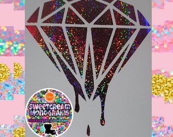 Diamond Vinyl Decal Sticker - Etsy