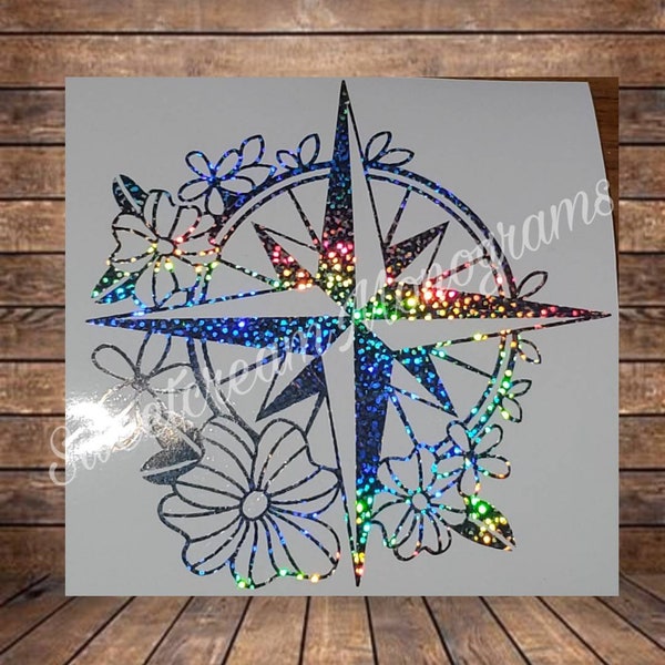 Compass Decal - Etsy