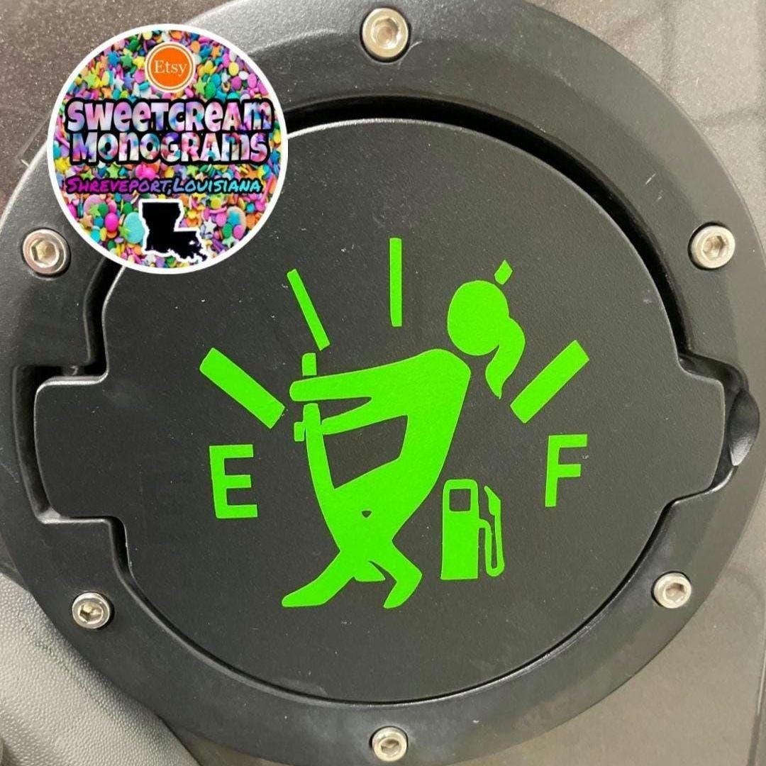 Gas Tank Girl Decal: Funny Car Sticker - Etsy