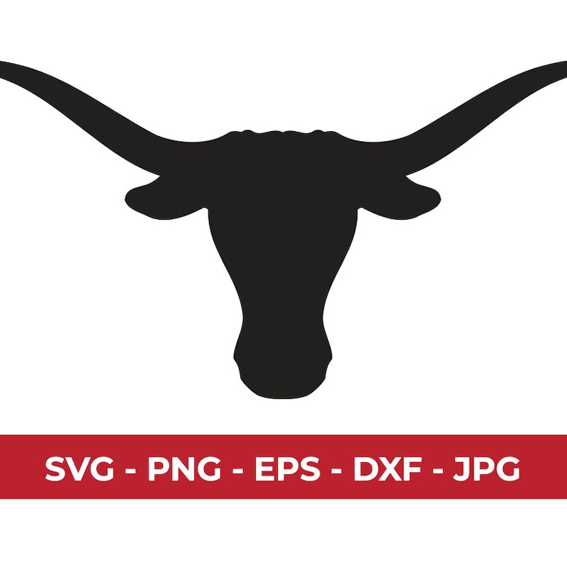 Longhorns Horns Svg - Etsy