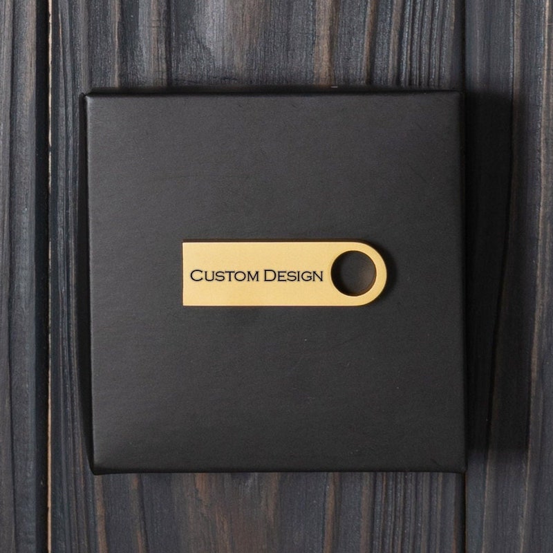 Custom Logo Usb Flash Drive - Etsy
