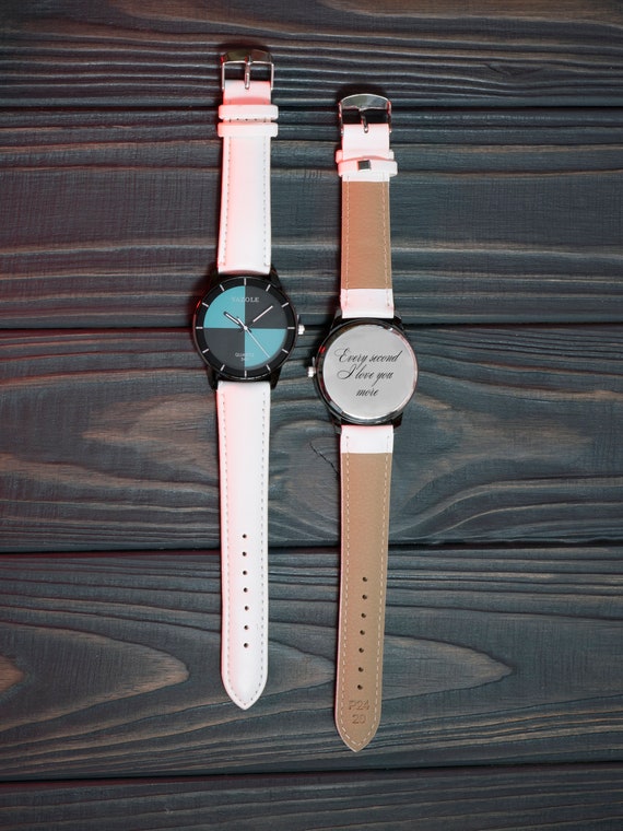 Engraved Watch Custom Watch Personalized Watch Groomsmen - Etsy