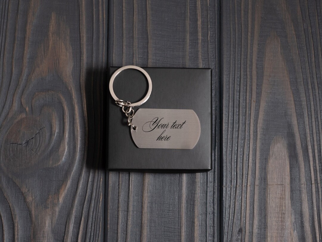 Personalized Engraved Keychain, Custom Engraved Keychain, Engraved ...
